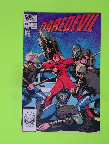 Daredevil #195 Vol. 1 1983 Marvel Comics 1st App High Grade Comic Book ...