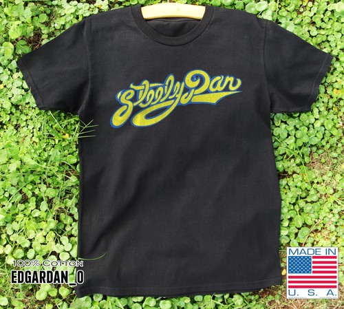 Steely Dan Logo Rock Band Heavy Cotton Black Unisex T-shirt Size S-5XL ...