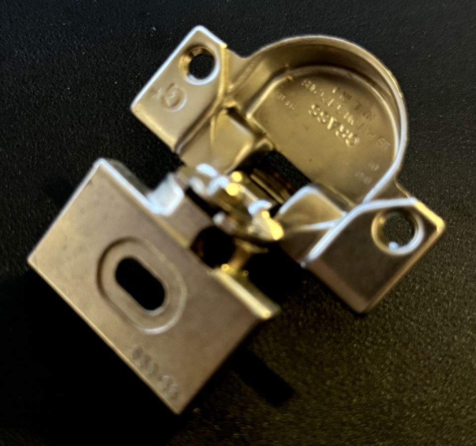 NEW GRASS 850 Hinge with 830-33 Mounting Plate – Made in Austria | eBay