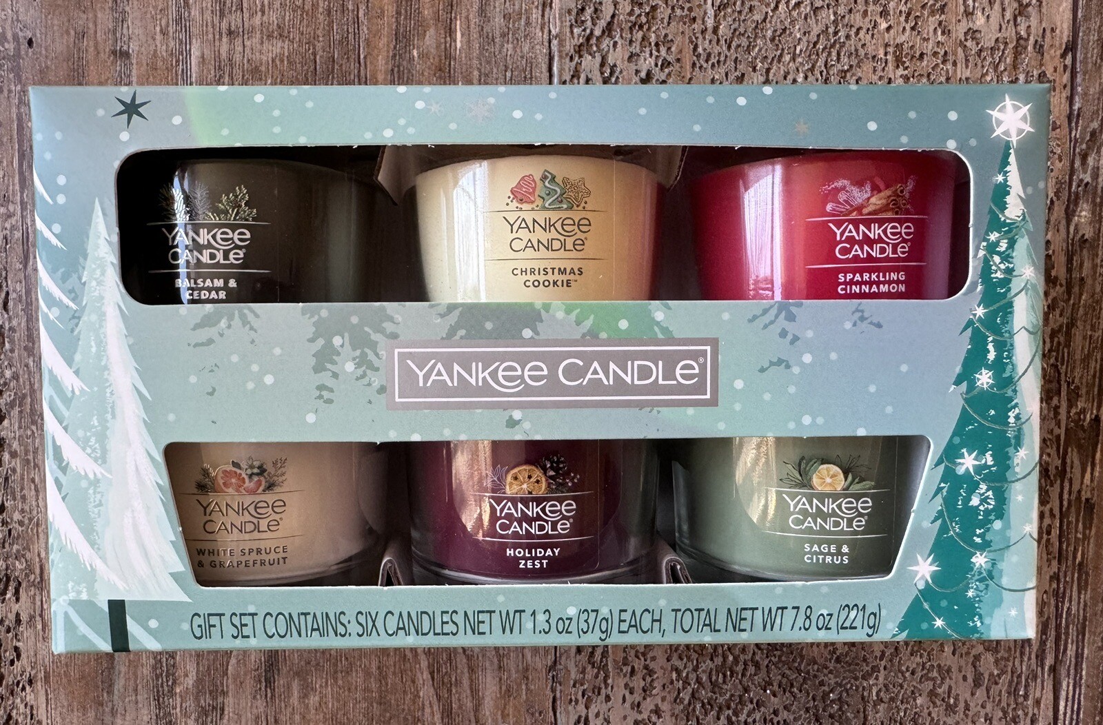 Yankee Candle Holiday Gift Set of 6 | eBay