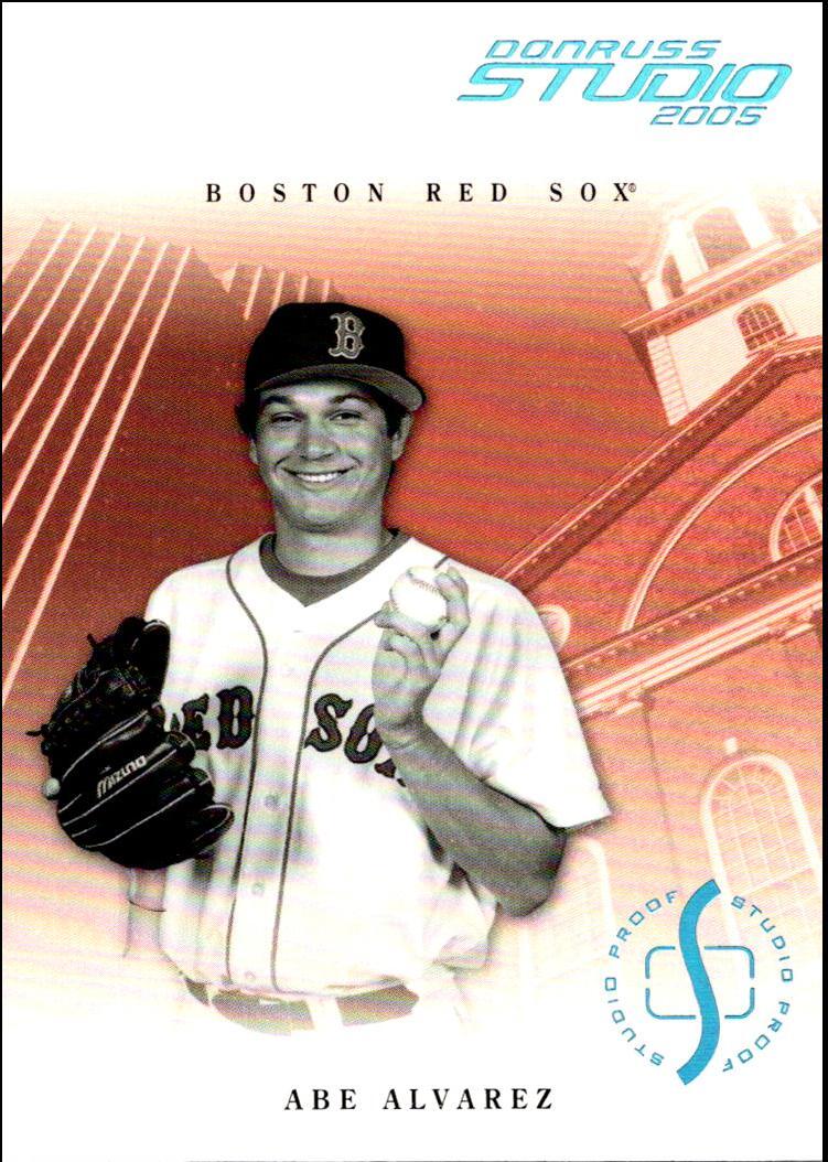 2005 Donruss Studio - Abe Alvarez #42 Proofs Platinum /10 for sale ...