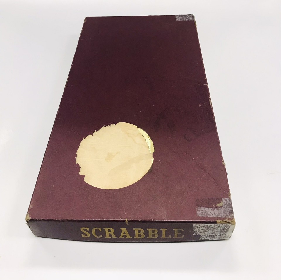 Vintage Scrabble Lot Board Game Players Dictionary 20,000 Fourth ...