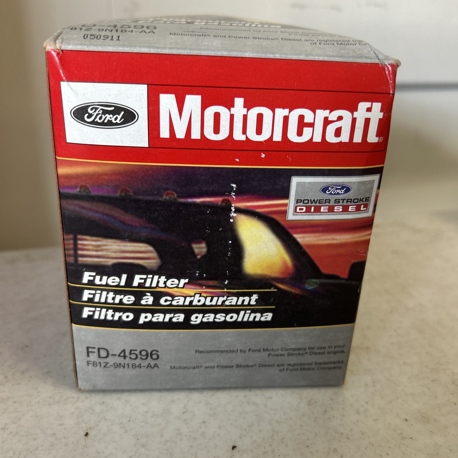 Genuine OEM Motorcraft FD4596 Fuel Filter Ford F81Z9N184AA | eBay