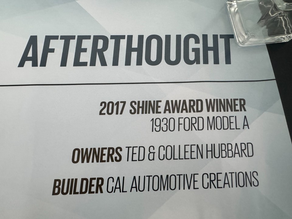 MOTHERS AFTERTHOUGHT 1930 FORD MODEL A POSTER 24x 19 NM 2017 SHINE ...