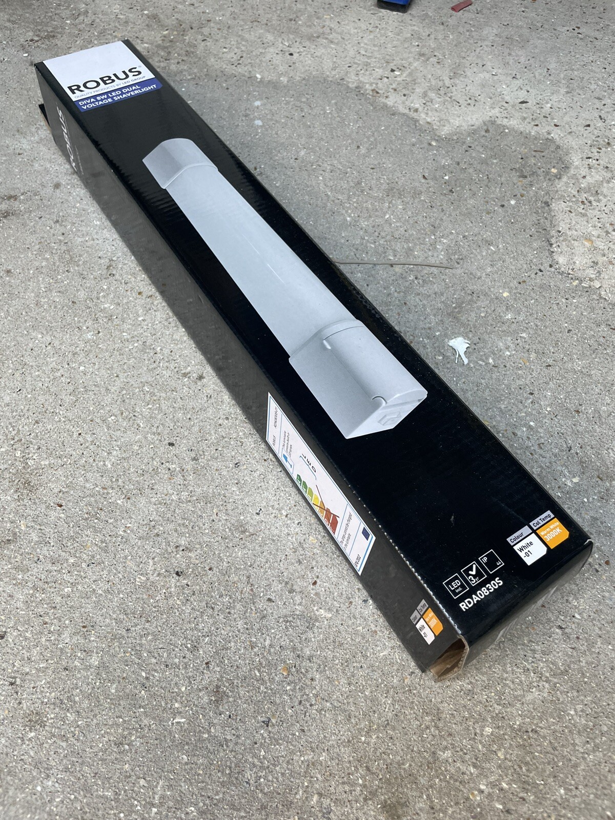 ROBUS Rsh7led-01 7 Watt Ip20 LED Energy Efficient Shaver Light Dual ...