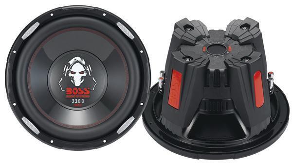 BOSS Audio Phantom P126DVC 12 inch One Way Car Subwoofer - Black for ...
