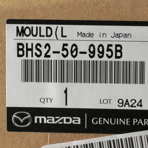 OEM NEW Genuine Mazda Left Rear Upper Door Molding 15-18 Mazda3 BHS2-50 ...