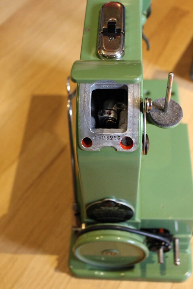 ELNA Grasshopper Sewing Machine, Model# 500970, W55, Portable with ...