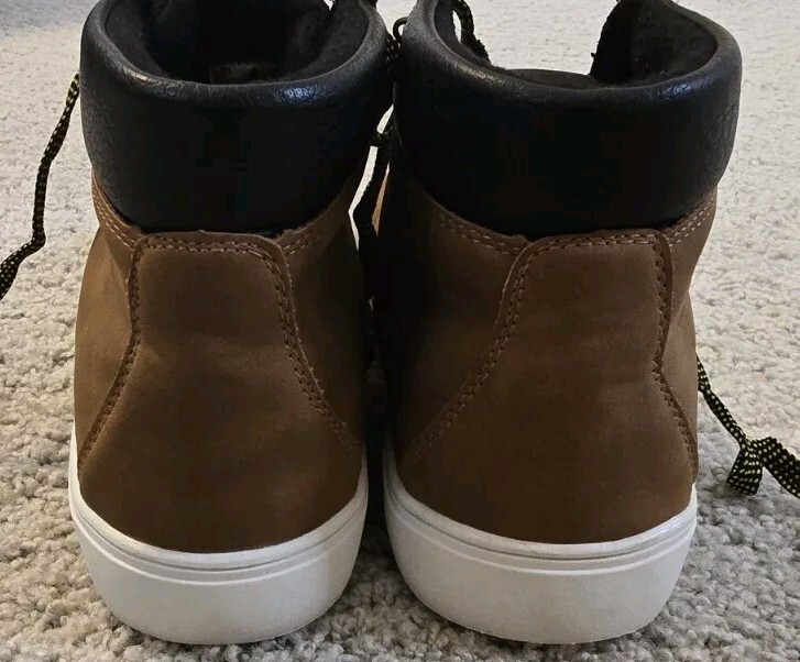 Cat & Jack Shoes Boots Boys Size 5 Brown. Mint Condition Leather! | eBay UK