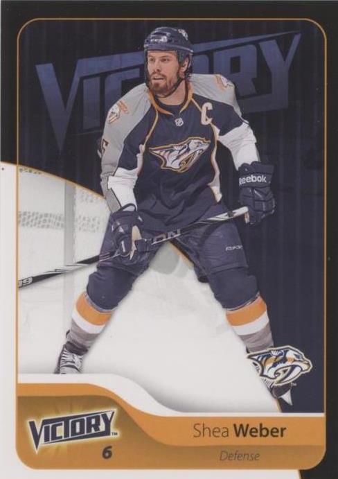 2011-12 Upper Deck Victory - Shea Weber #106 for sale online | eBay