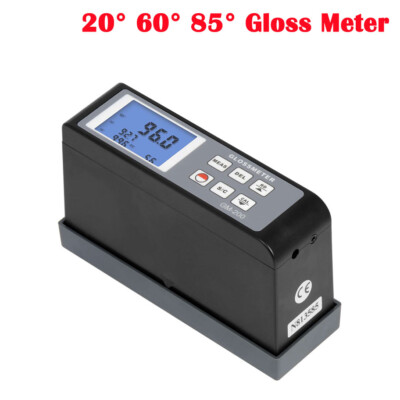 20 60 85 Degree Paint Plastics Printing Ink Paper Gloss Meter ...
