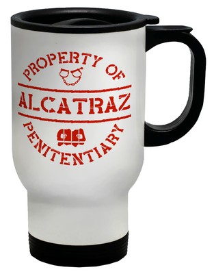 Property of Alcatraz Travel Mug Jail Prison Funny Cup Gift | eBay UK