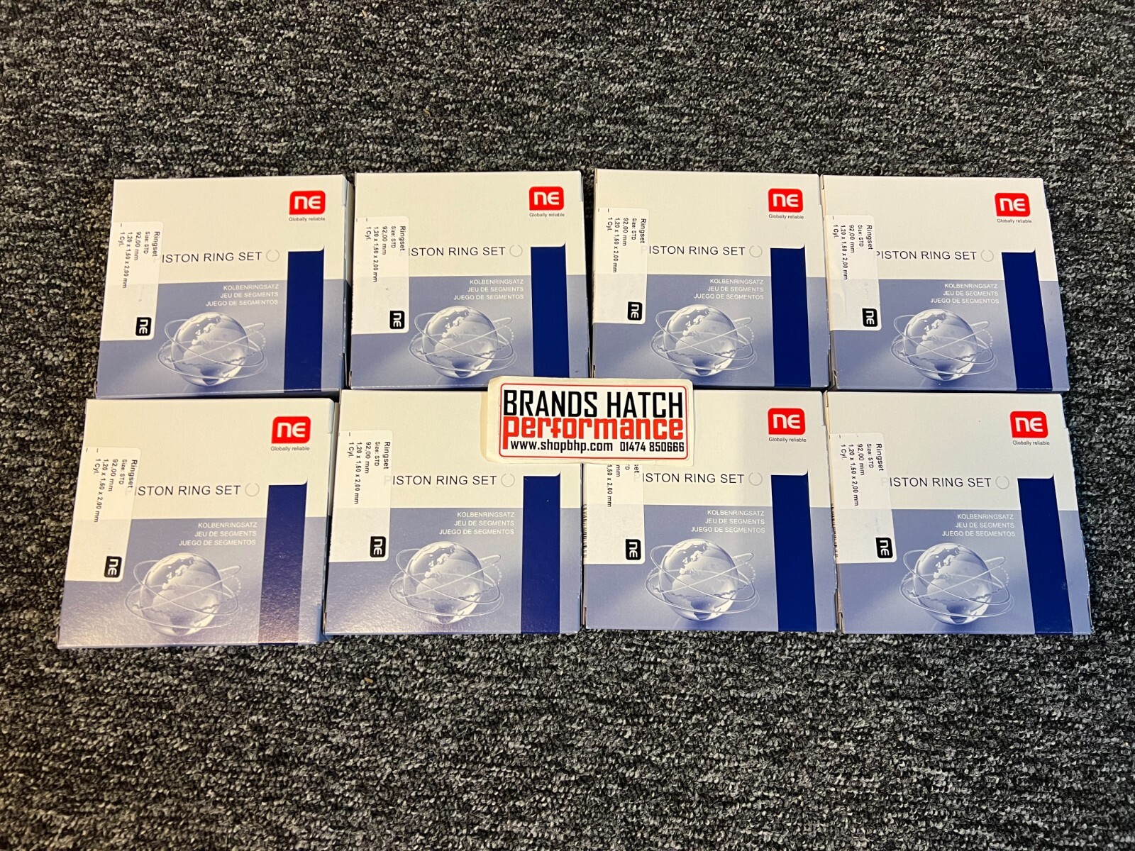 FOR BMW E90 E92 E93 M3 S65 S65B40A V8 92mm NE Piston Ring Set (8) | eBay