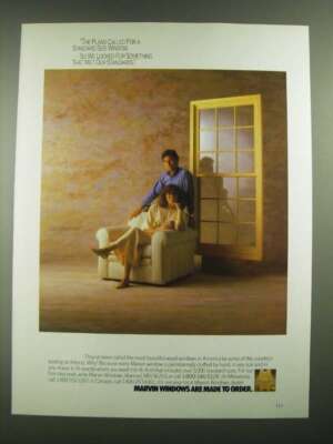 1988 Marvin Windows Ad - The Plans Called For a Standard Size | eBay