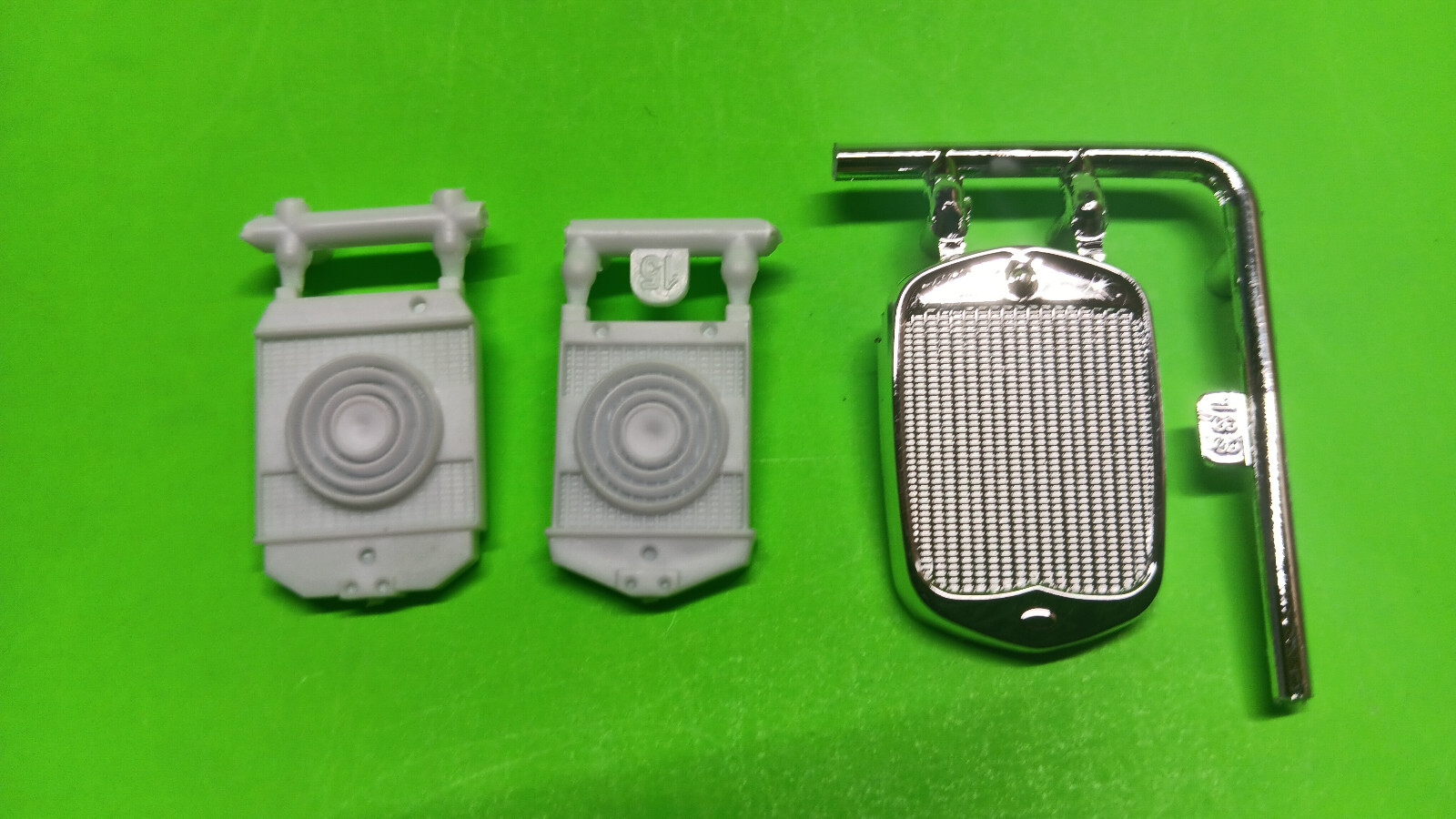 30 1930 Ford Model A Coupe 1/25 Chrome Grill Grille Radiator Hot Rod ...