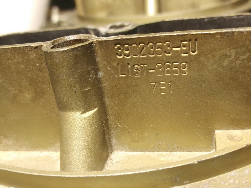 1967 Corvette Tri-Power L71 Aluminum Intake Carburetors Filter Complete ...