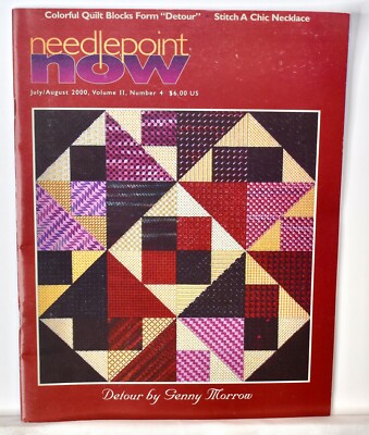 Needlepoint Now Magazine - July/August 2000 - needlepoint pattern ...