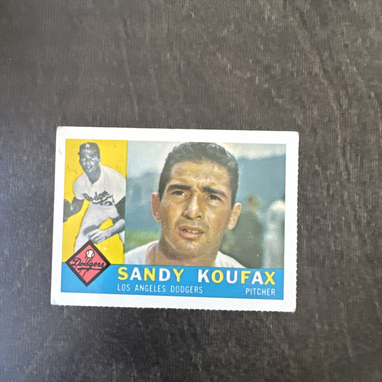 1960 Topps - #343 Sandy Koufax reprint | eBay