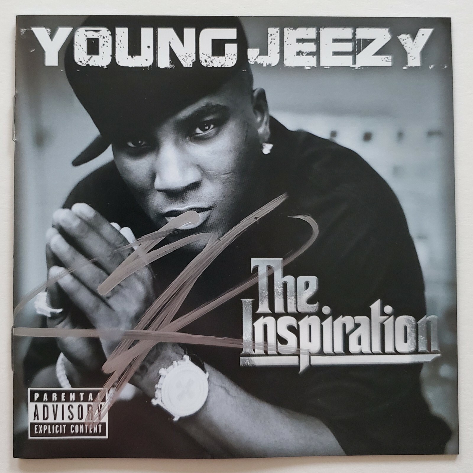Young Jeezy Signed The Inspiration CD Booklet Hip Hop Rapper Legend RAD ...