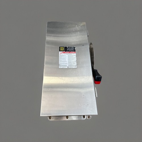 🔴Square D HU363DS #5 Stainless Steel Disconnect Safety Switch 100A 3P ...