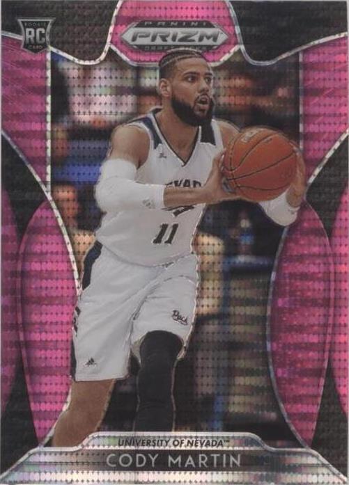 2019-20 Panini Prizm Draft Picks - Cody Martin #36 Pink Pulsar Prizm ...