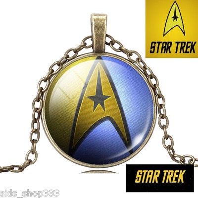 Star Trek Command pendant Original logo Antique Bronze color ...