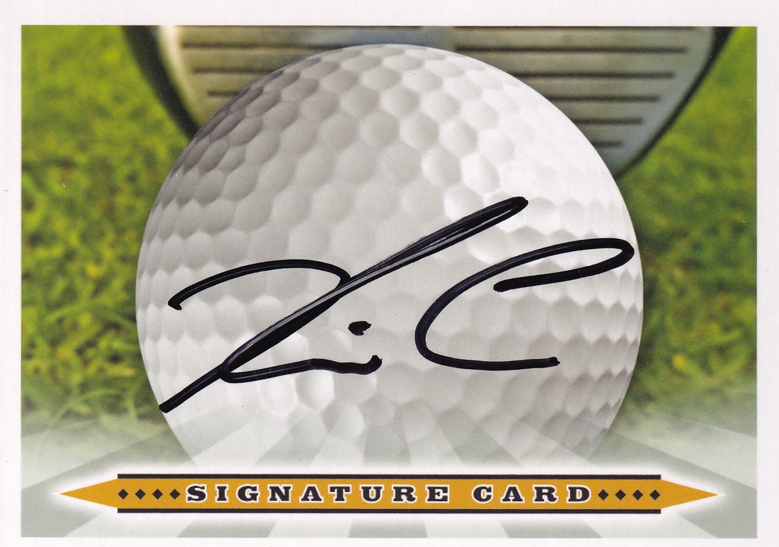 KEVIN CHAPPELL SIGNED AUTO'D SIGNATURE CARD PGA TOUR VALERO TEXAS OPEN ...