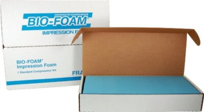BIO-FOAM Foot Impression 1 or 2 Slab Boxed Mailer Kit Smithers-Oasis ...