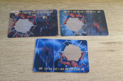 SPIDER-MAN SPIDER-SENSE DECODER CARD CARDS 1 4 5 OSCAR-MAYER LUNCHABLES ...