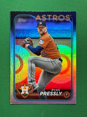 2024 Topps Series 1 Baseball Ryan Pressly #331 Rainbow Foil | eBay