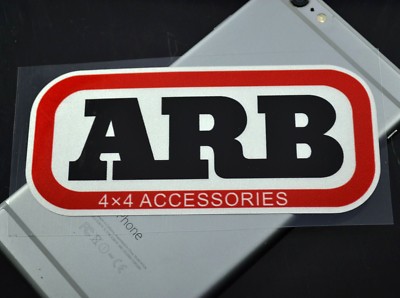 2 x ARB 4X4 Accessories 4WD Car Truck Body Window Sticker Decal 15cm X ...