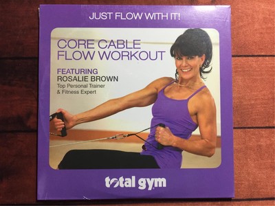 Total Gym Core Cable Flow Workout DVD with Rosalie Brown | eBay