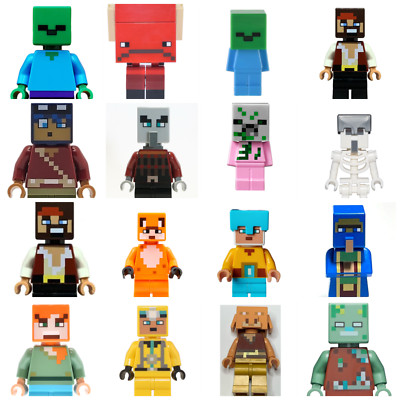 Lego MINECRAFT MINIFIGURES AND HEADS - NEW - YOU PICK! HUGE VARIETY | eBay