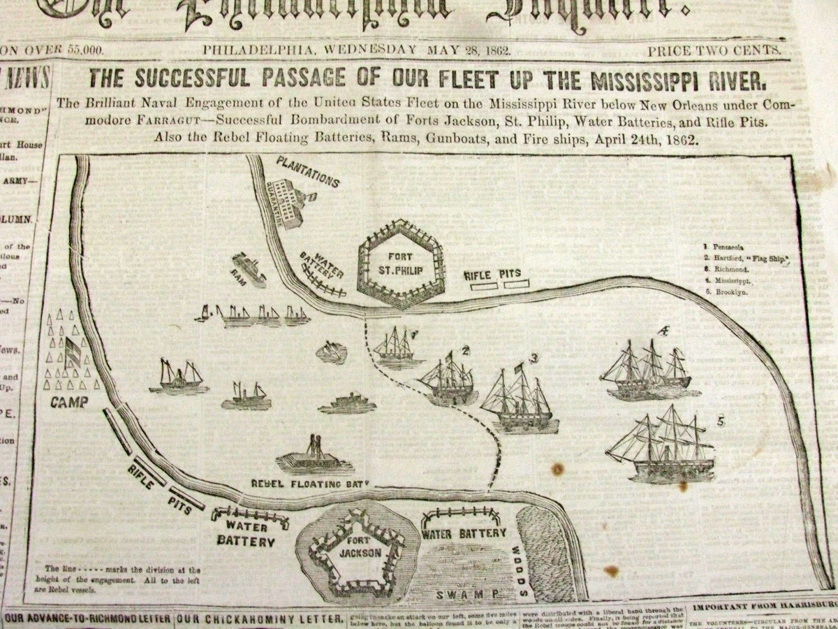 Fort Jackson Louisiana Civil War