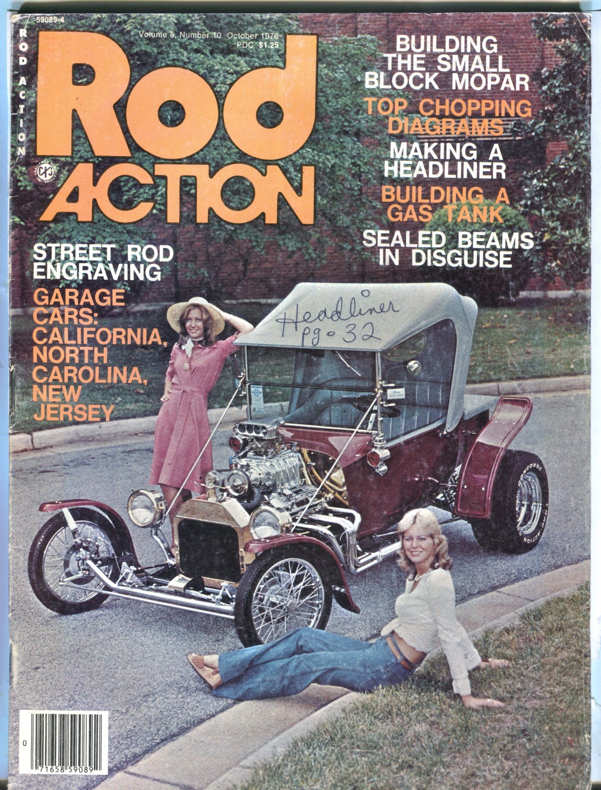 Rod Action Magazine October 1976 T-Bucket VG No ML 031717nonjhe | eBay