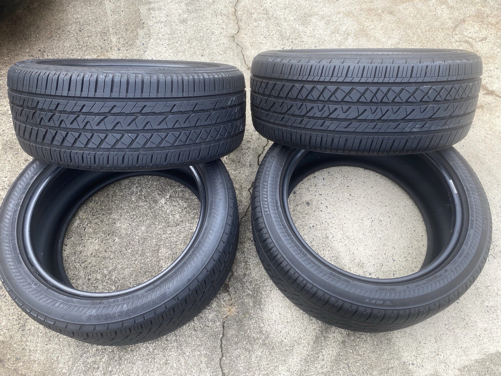 4 Bridgestone DriveGuard Plus 245/45R18 Tires | eBay
