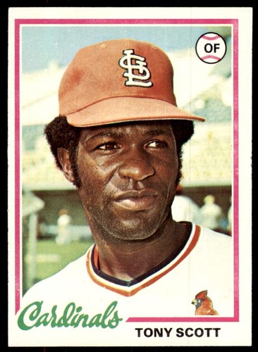 1978 TOPPS TONY SCOTT ST. LOUIS CARDINALS #352 | eBay