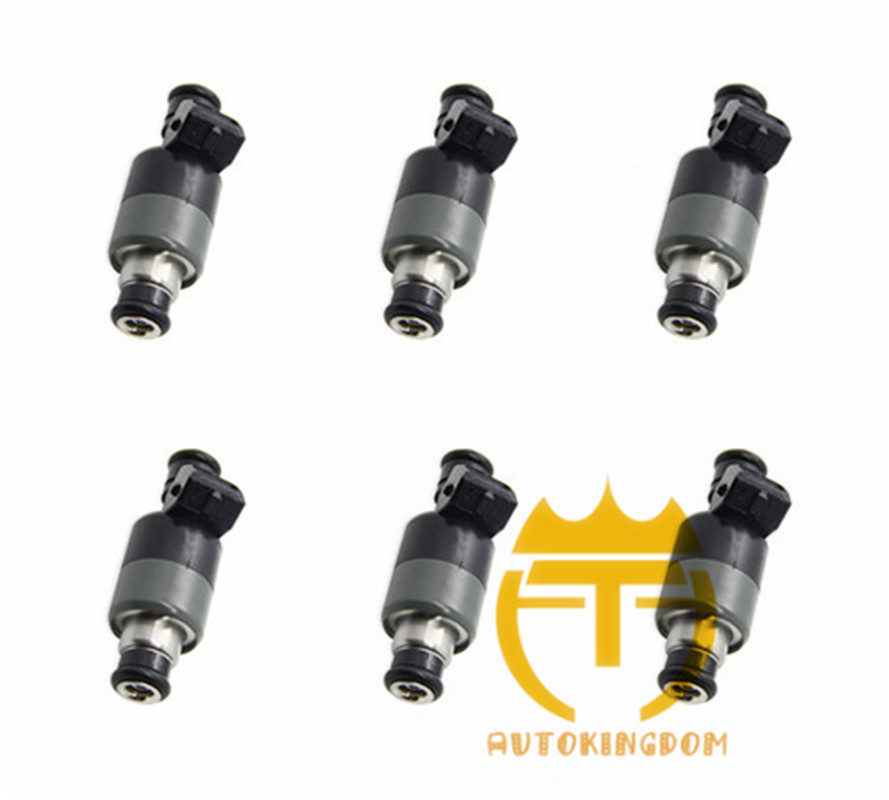 Set Of 6 17089569 Flow Matched Fuel Injector For Chevy 2.8L 3.1L 3.3L ...