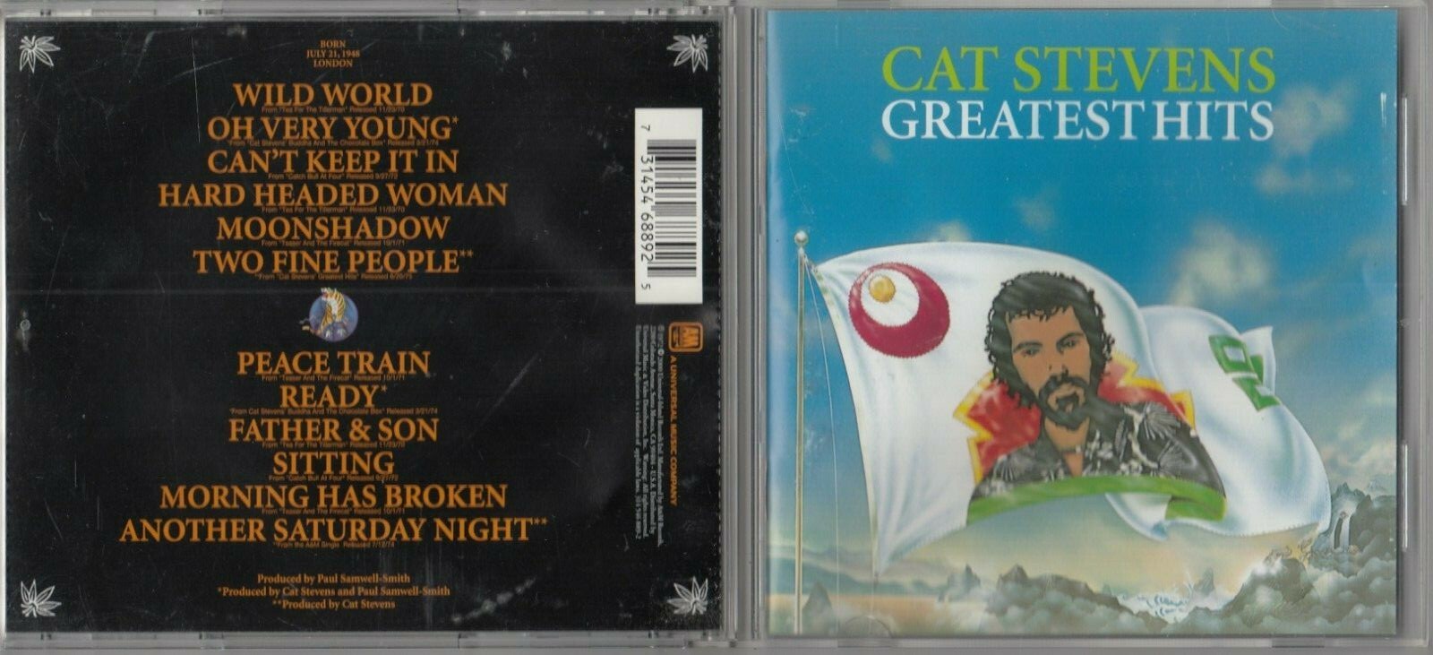 Cat Stevens - Greatest Hits (CD, 2000) 731454688925| eBay