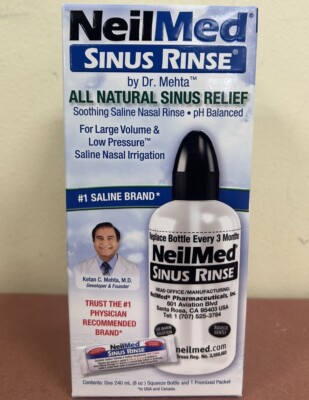 NeilMed Sinus Rinse Bottle Case Of 12 | eBay