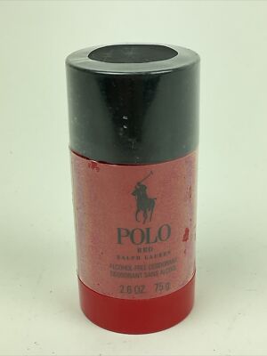 Polo Red Cologne Perfume Ralph Lauren 2.6 oz 75 G Deodorant Stick for ...