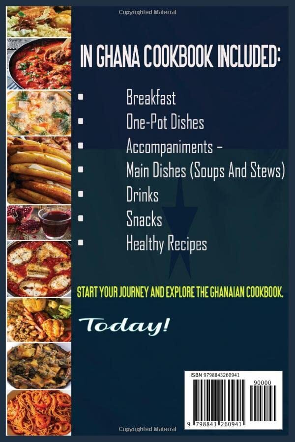 Ghana Cookbook Fast Easy and Authentic Ghanaian Recipes for Beginners ...