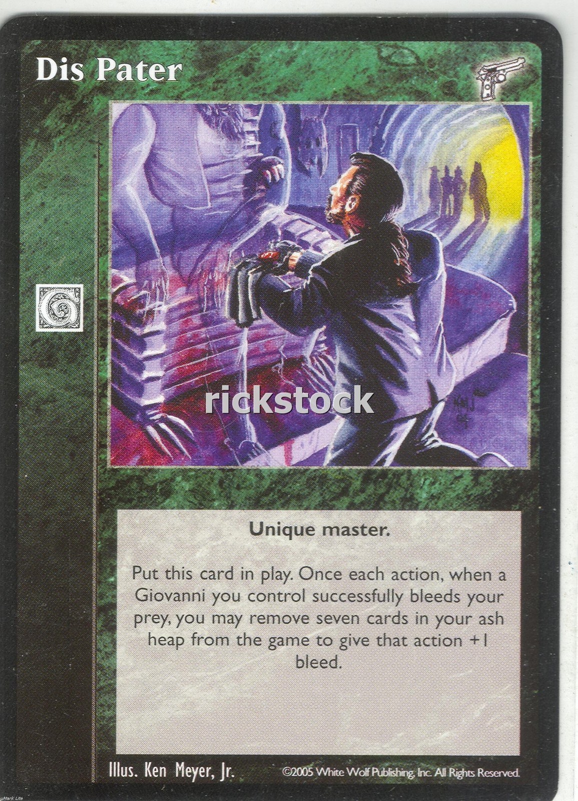 Dis Pater x1 KMW VTES Jyhad | eBay