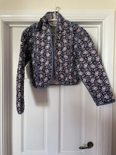 TK Maxx Reversable Jacket Fit 12 I Would Say Very Pretty With Jeans | eBay UK
