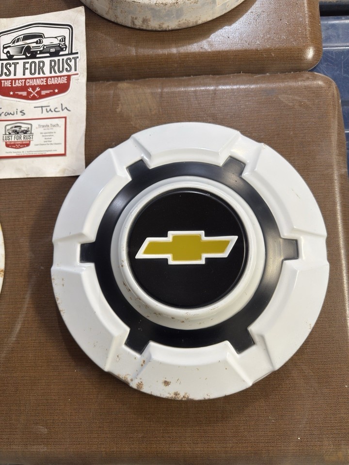 Chevrolet Truck C20/30 Dog Dish Hubcaps 12” | eBay