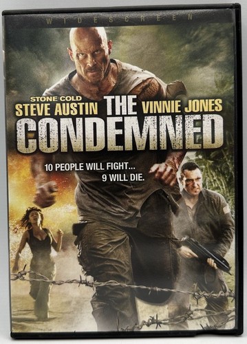 The Condemned DVD Widescreen Stone Cold Steve Austin Vinnie Jones 2007 ...
