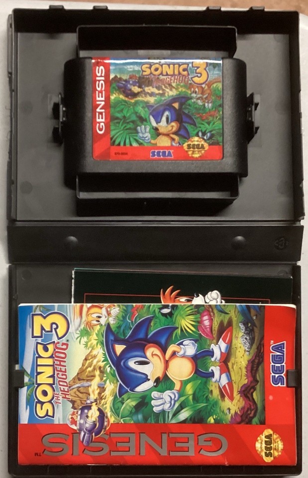 Sonic the Hedgehog 3 CIB (Sega Genesis, 1994) Complete In Box | eBay
