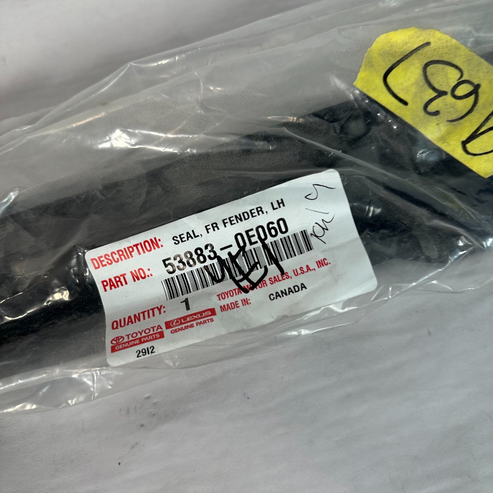 For+Lexus+RX450hL+2018-2022+Lexus+538830E060+Front+Left+Fender ...