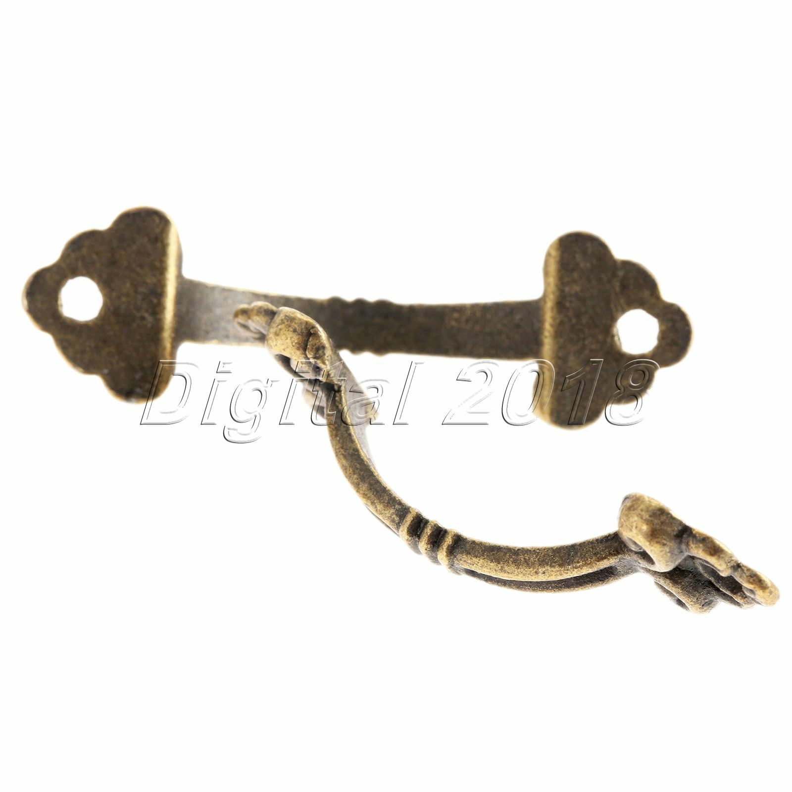 12Pcs Antique Brass Mini Drawer Cabinet Pull Knob Handle Beauty Design ...