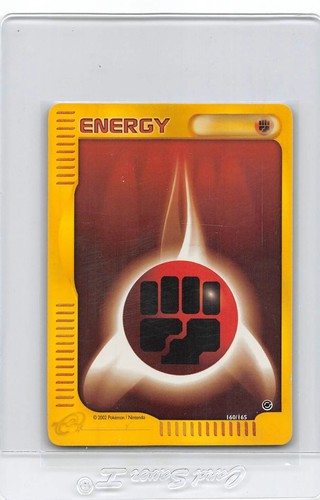 FIGHTING ENERGY 160/165 - Expedition - 2002 E-READER - WOTC Pokemon ...